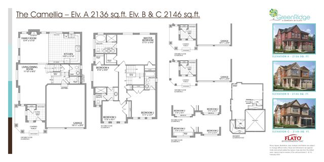 GreenRidge - The Camellia Floor Plan, New Tecumseth ON | Livabl