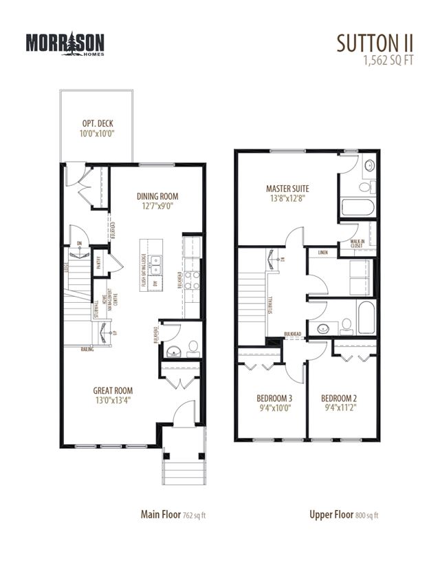 Livingston - The Sutton II Floor Plan, Calgary AB | Livabl