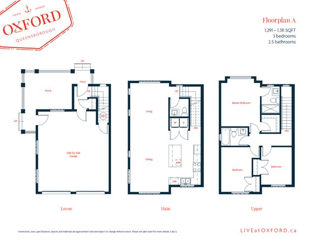 Oxford - A Floor Plan, New Westminster BC | Livabl