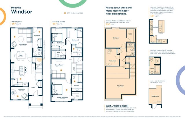 Chinook Gate - Windsor Floor Plan, Airdrie AB | Livabl