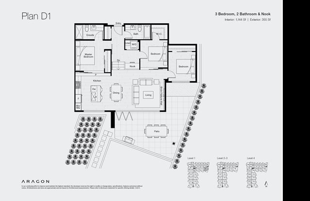 D1 floor plan at Light House in New Westminster, BC