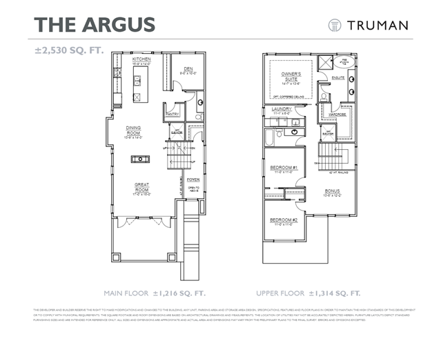 Timberline Estates - The Argus Floor Plan, Calgary AB | Livabl