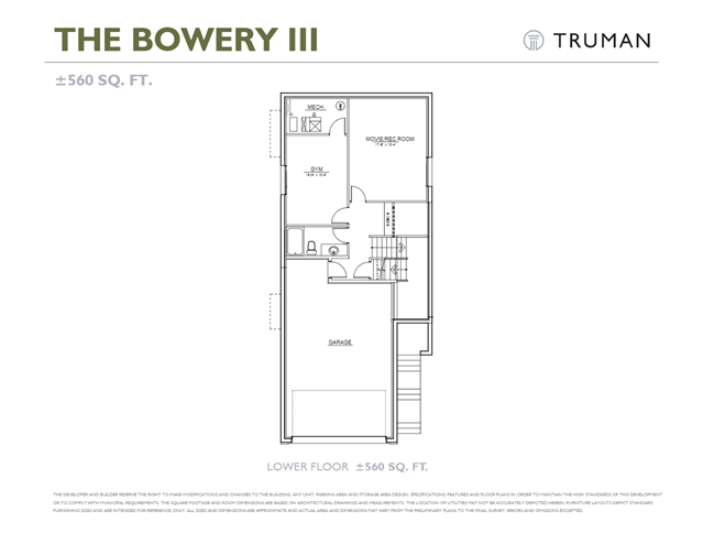 Timberline Estates - The Bowery III Floor Plan, Calgary AB | Livabl