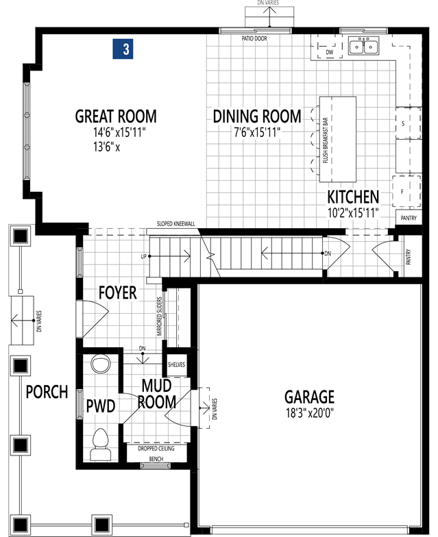 Cityscape by Mattamy Homes - Monarch Floor Plan, Calgary AB | Livabl