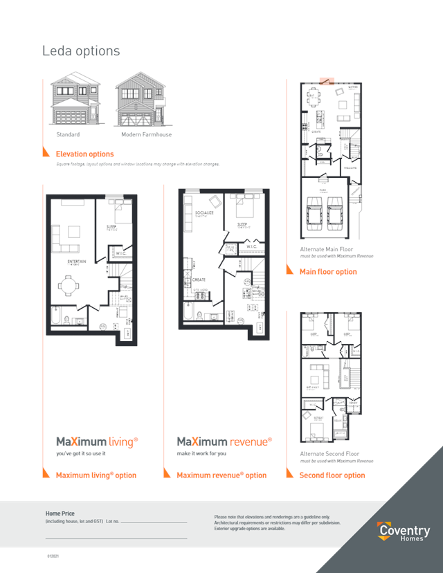 Laurel Crossing - Leda Floor Plan, Edmonton AB | Livabl