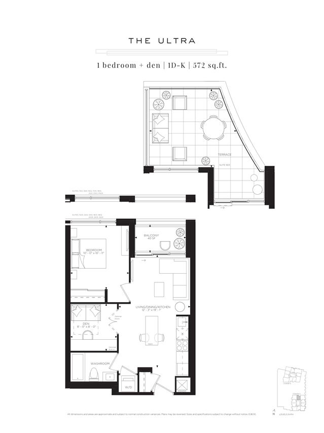 Gallery Towers - The Ultra Floor Plan, Markham ON | Livabl