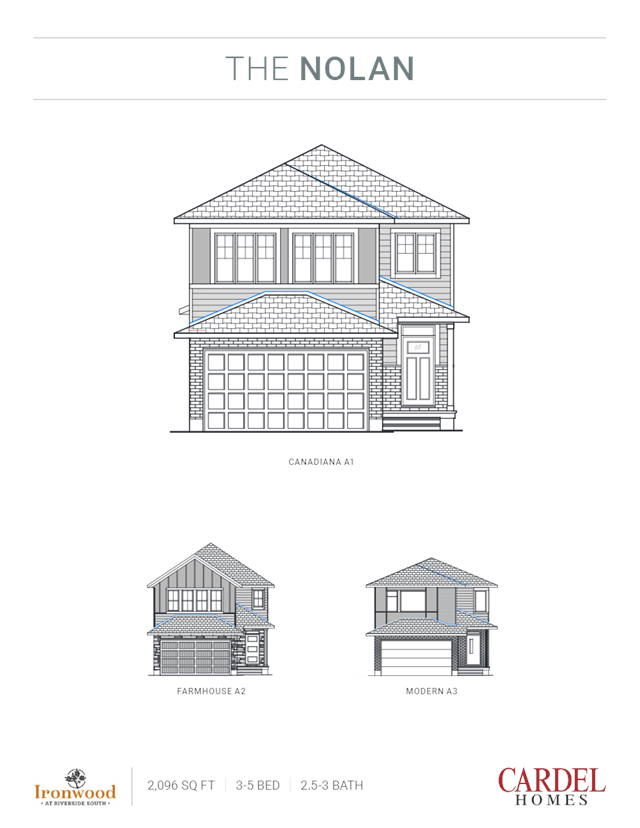 NOLAN floor plan at Ironwood at Riverside South in Ottawa, ON