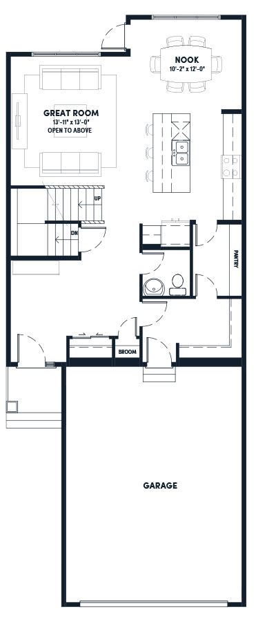 The Uplands at Riverview - Newcastle Floor Plan, Edmonton AB | Livabl