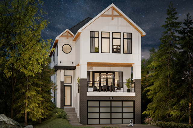 Crimson Ridge - The Marquis Floor Plan, Calgary AB | Livabl