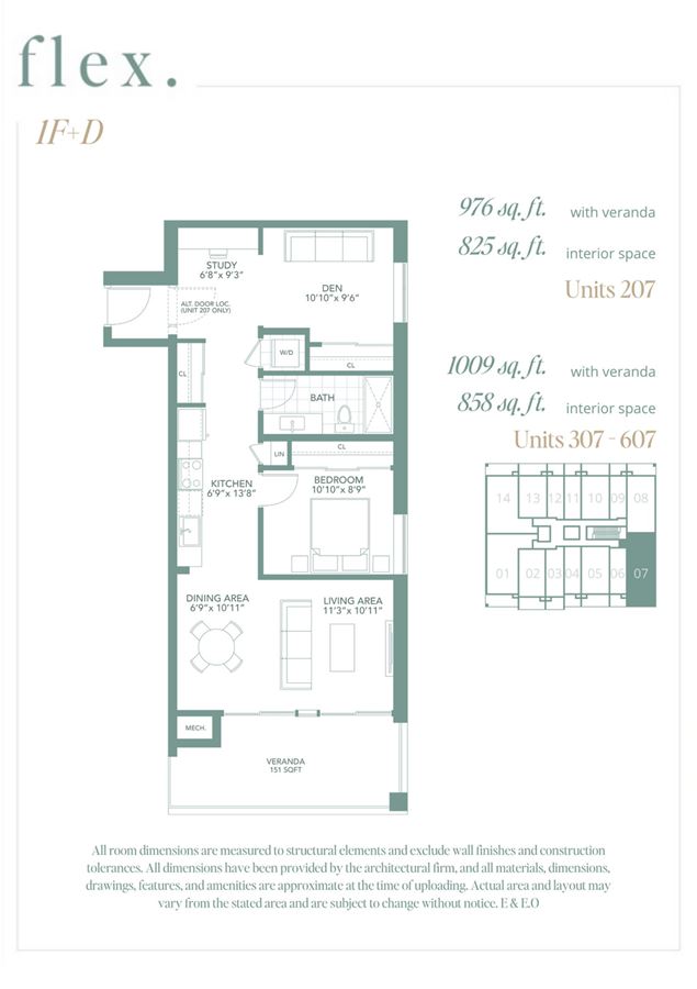 flex. - 1F+D Floor Plan, Waterloo ON | Livabl