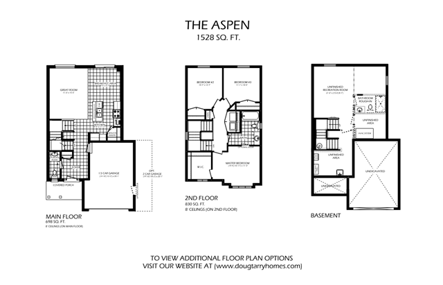 Miller's Pond - The Aspen Floor Plan, St. Thomas ON | Livabl