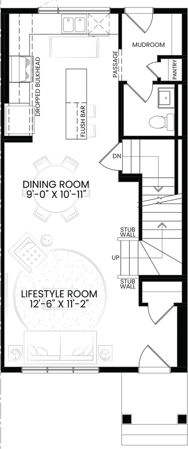 Mahogany - Zane Floor Plan, Calgary AB | Livabl