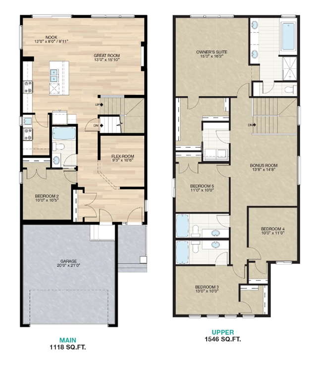 Glacier Ridge - Springhill Floor Plan, Calgary AB | Livabl
