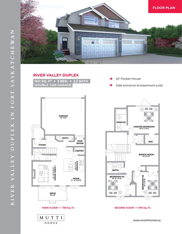 Erin Ridge North - River Valley Floor Plan, St. Albert AB | Livabl