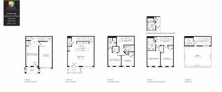 B2 Interior Unit floor plan at Uptownes at Cardinal Point in Whitchurch ...