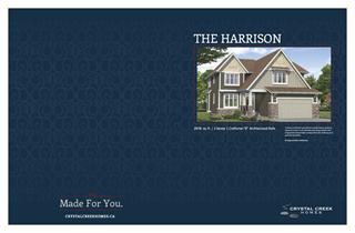 West Grove Estates by Crystal Creek Homes Inc. - Harrison Floor Plan ...