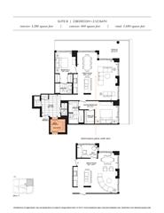 The Davies - Suite B Floor Plan, Toronto ON | Livabl