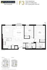 The Courtyards at Cathedraltown - F3 Floor Plan, Markham ON | Livabl