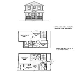 Hawks Ridge - Carrington A Floor Plan, Edmonton AB | Livabl