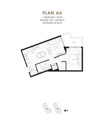 Cascade City - A4 Floor Plan, Richmond BC | Livabl