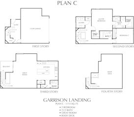 Garrison Landing - C Floor Plan, San Diego CA | Livabl