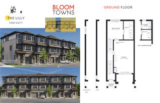 Bloom Towns - The Lilly Floor Plan, Cambridge ON | Livabl