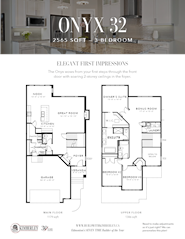 Onyx floor plan at The Uplands at Riverview in Edmonton, AB