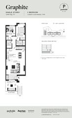 Parkside Urban Towns - Graphite Floor Plan, Kitchener ON | Livabl