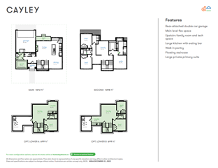 Alpine Park - Cayley Floor Plan, Calgary AB | Livabl